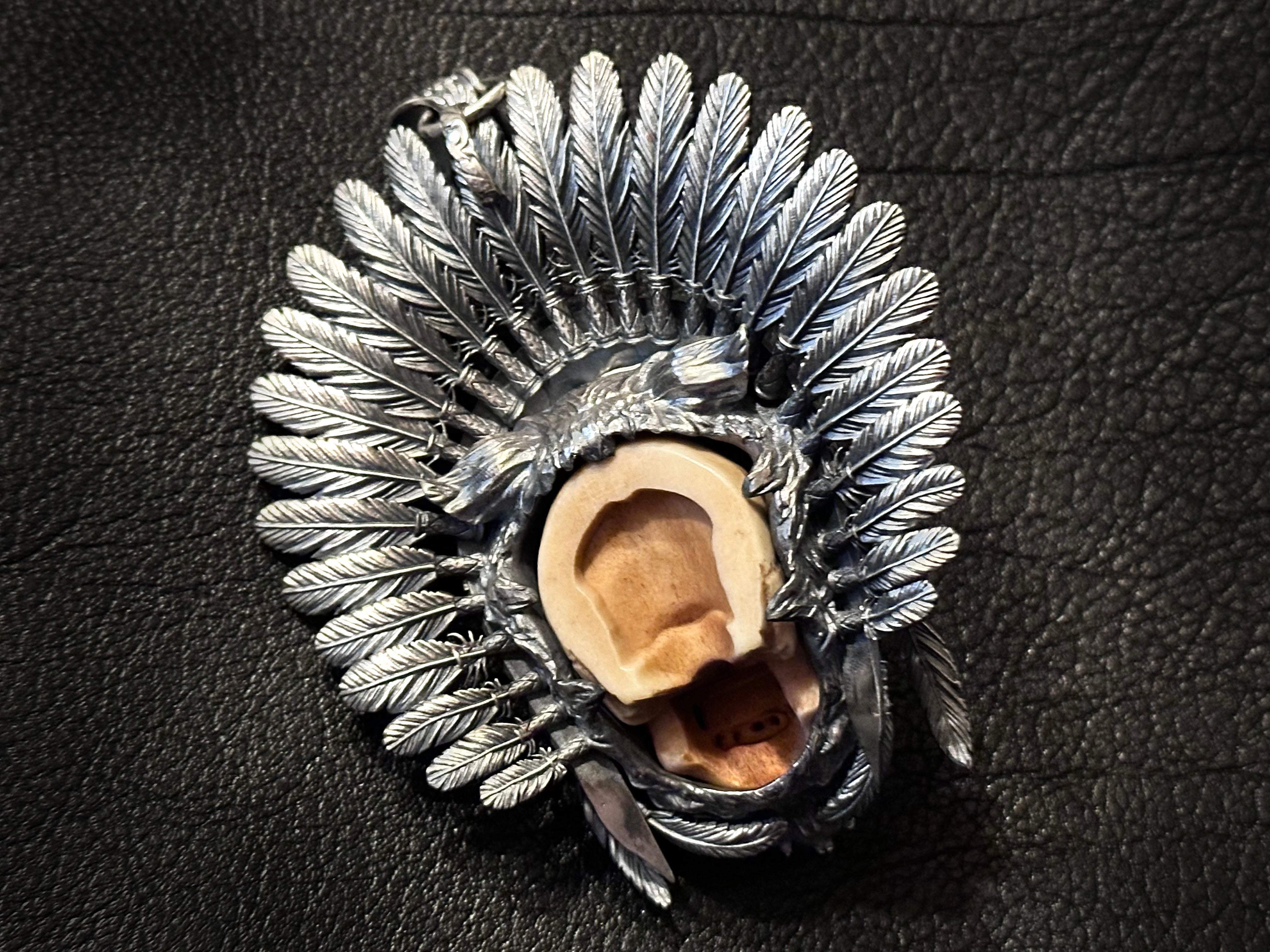 Aztec Mexican Warrior Amulet Pendant – Mortis Ores