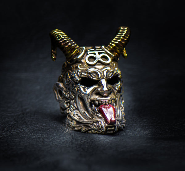 The Soulless Devil Leviathan Ring – Mortis Ores